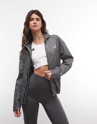 adidas adidas Performance veste 365 en argent r&eacute;fl&eacute;chissant-Argent&eacute;