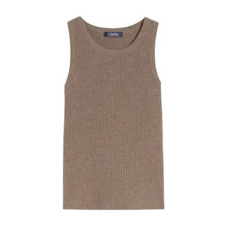 Max Mara Damen, Strickwaren, Braun, LGr&ouml;&szlig;e