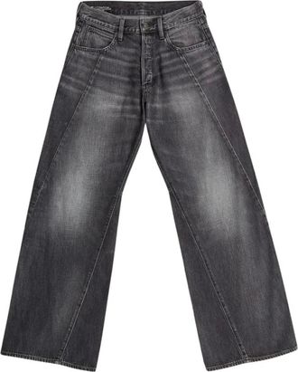 G-Star Femme, Jeans, Gris, Taille: W27 L32 Contor 3D Wide Jeans