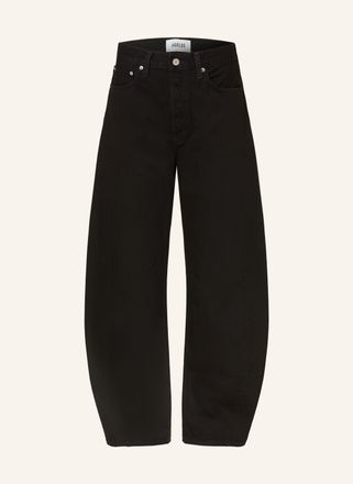 A Gold E Agolde Barrel-Jeans Luna Pieced Jean schwarz