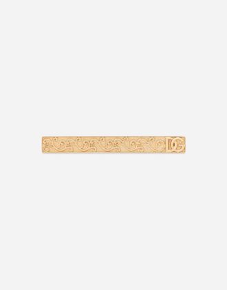 Dolce & Gabbana Krawattenklammer Dg-logo - Mann Bijoux Gold Metall Onesize