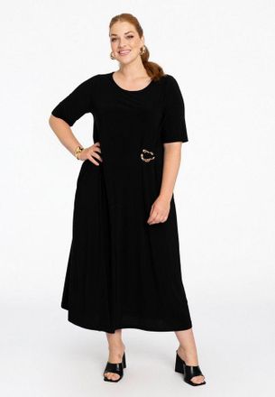 Yoek Midikleid Damen Kleid Gro&szlig;e Gr&ouml;&szlig;en in Basic Form