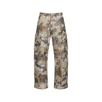 Represent Pantalon large imprim&eacute; en coton