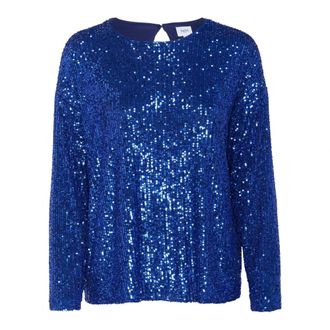 Saint Tropez Blouses & Chemises - Femme - Blouses et Chemises - Bleu - Taille: 40 FR
