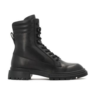 Kazar Hohe geschn&uuml;rte Lederstiefel - - Shoes - Herren - Schwarzk - 43 EU