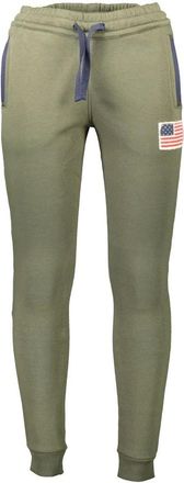 U.S.Polo Association U.s. Polo Assn., Homme, Pantalons, Vert, Taille: 2XL Pantalon de Sport en Coton Vert avec Taille &Eacute;lastique