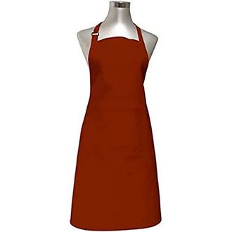 Soleil d'Ocre Panama Tablier de Cuisine Coton, Brique