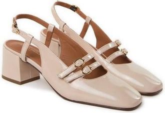 Maison Toufet Babies en cuir verni