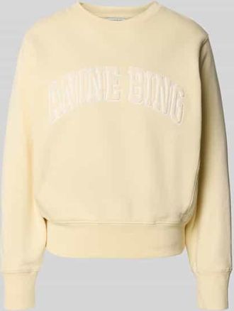 Anine Bing Regular Fit Sweatshirt mit Logo-Detail