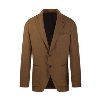 Santaniello Homme, Vestes, Brun, Taille: 2XL Veste