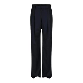 Dries Van Noten Homme, Pantalons, Bleu, Taille: M Wide Pantalons