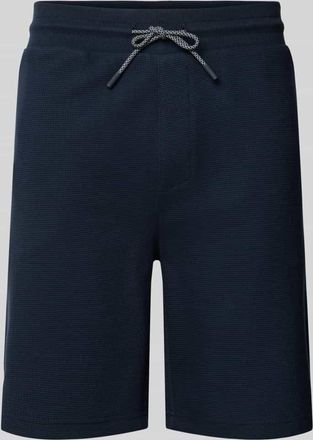 Lerros Shorts mit Strukturmuster und Tunnelzug