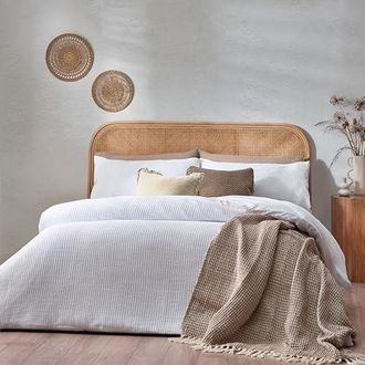 furn. Yard Bettwäscheset aus 100% Baumwolle mit Waffelmuster