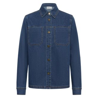 MY ESSENTIAL WARDROBE MWAnn Denim Shirt - - Blouses & Shirts - Damen - Blau - M
