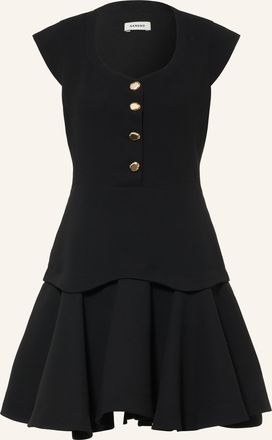 Sandro Sandro Kleid Mit Volants schwarz