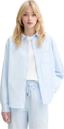 Silvian Heach Damen, Blusen & Hemden, Blau, SGr&ouml;&szlig;e