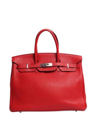 Hermès 2012 Birkin Tote Bag 35cm - Rot