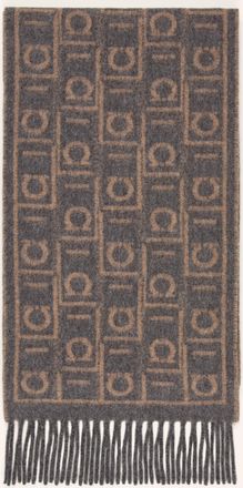 Ferragamo Ferragamo Schal Mit Cashmere beige