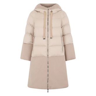 Moorer Noreya Padded Jacket - - Coats - Damen - Beige - XS