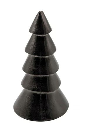 LAMBERT Dekorationsobjekt Weihnachtsbaum Silva Schwarz (16cm)