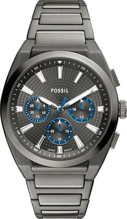 Fossil Uhr Fossil Everett Chronograph FS6107 Grau