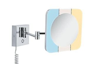 Paulmann HomeSpa LED Kosmetikspiegel Jora, IP44, 3,3 W, WhiteSwitch, Schminkspiegel mit Licht