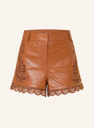Farm Rio Farm Rio Ledershorts Richilieu Mit Spitze braun