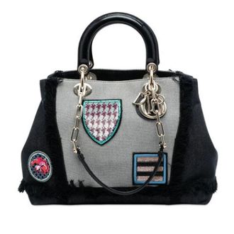 Dior unisex, Pre-owned, Noir, Taille: ONE Size Pre-owned D-light Bag