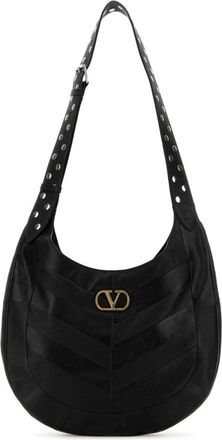 Valentino Garavani Homme, Sacs, Noir, Taille: ONE Size Hoboho Bag