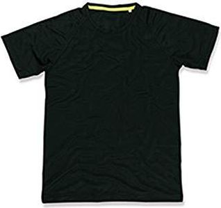 Stedman Apparel Active 140 Raglan T-shirt, Homme, Noir (Black Opal), M