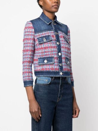 Dsquared2 Womens Panelled Denim Jacket Aw23 W