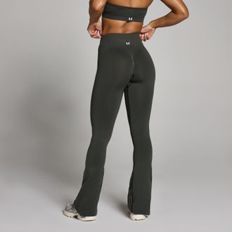 MyProtein MP Damen Tempo Nahtlos Ausgestellte Leggings - Nachtgrau - XXL