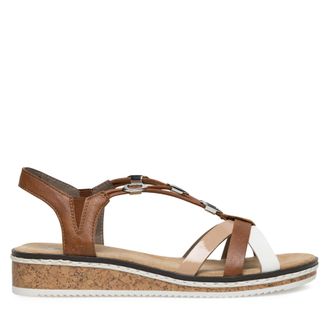 Rieker Sandalen Rieker V3657-81 Braun