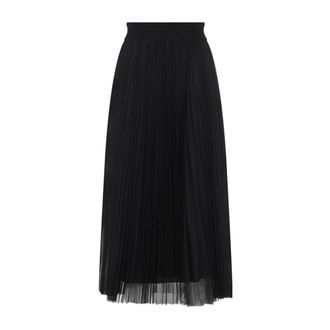 Fabiana Filippi Schwarzer Rock Eleganter Stil - - Skirts - Damen - Schwarzk - M