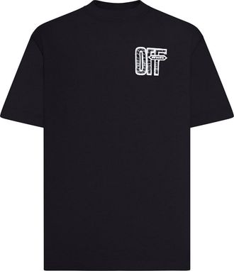 Off-white T-Shirt - Schwarz