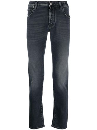 Jacob Cohen Klassische Slim-Fit-Jeans - Blau