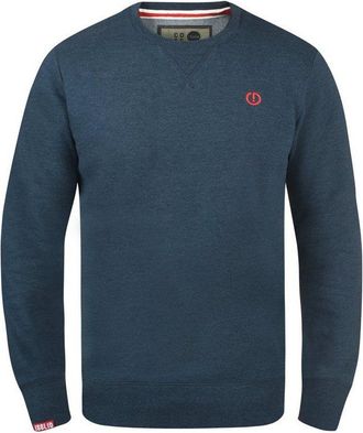 Solid Sweatshirt SDBenn O-Neck Sweatpullover mit weicher Fleece-Innenseite