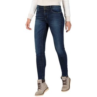 Timezone Damen Slim EnyaTZ Womenshape Slim Jeans, per Pack Blau (Classic Indigo wash 3186), W27/L34 (Herstellergr&ouml;&szlig;e: 27/34)