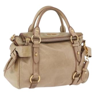 Miu Miu Pre-owned 197/B Hand Bag - - Pre-owned - Damen - Beige - ONE SIZE