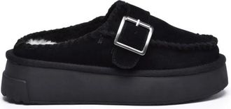 Colors Of California Femme, Chaussures, Noir, Taille: 37 EU Mules en Su&egrave;de