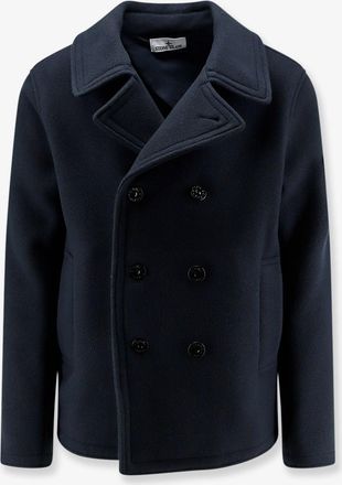 Stone Island Wool blend coat - STONE ISLAND - gender_Man