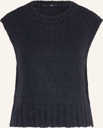 Lanius Lanius Pullunder Mit Alpaka blau