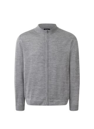 Maerz Strickjacke Zip 1/1 Arm