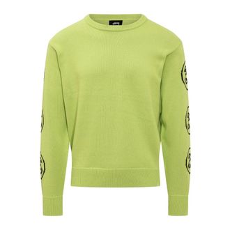 St&uuml;ssy Homme, Pulls, Vert, Taille: S SS-Link Sweater