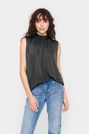 Saint Tropez Blusentop Bluse &auml;rmellos AileenSZ