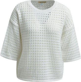 Smith & Soul Kurzarmpullover mit &uuml;berschnittenen Schultern