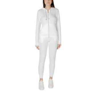 Emporio Armani Eleganter Cremefarbener Trainingsanzug f&uuml;r Frauen - - Sport - Damen - Wei&szlig; - W34