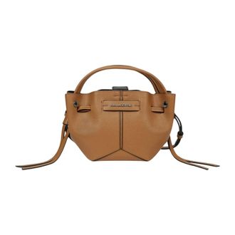 Karl Lagerfeld K/Pierced Mini Bucket Bag - - Bags - Damen - Braun - ONE SIZE