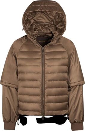 Moorer Femme, Vestes, Brun, Taille: 40 FR Ersilia Jacket