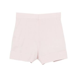 Max Mara Wool Mohair Silk Canvas Shorts - - Shorts - Damen - Rosa - S